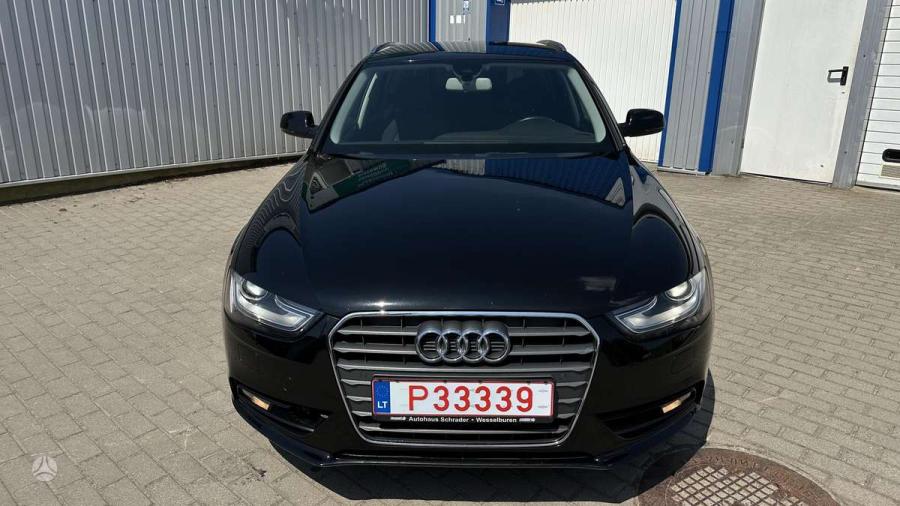 Black Audi A4 2015 in Marijampole, with an engine capacity of 1.97 L and mileage of 204 thousand km for 8950 €, photo 4 on AUTOMOTO.COM.LV