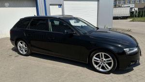 Black Audi A4 2015 in Marijampole, with an engine capacity of 1.97 L and mileage of 204 thousand km for 8950 €, photo 6 on AUTOMOTO.COM.LV
