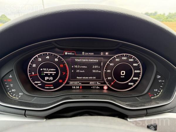 Melns Audi A4 2015 Jelgava, ar dzinēja tilpumu 2.00 L un nobraukumu 282 tūkst. km par 15000 €, foto 9 vietnē AUTOMOTO.COM.LV