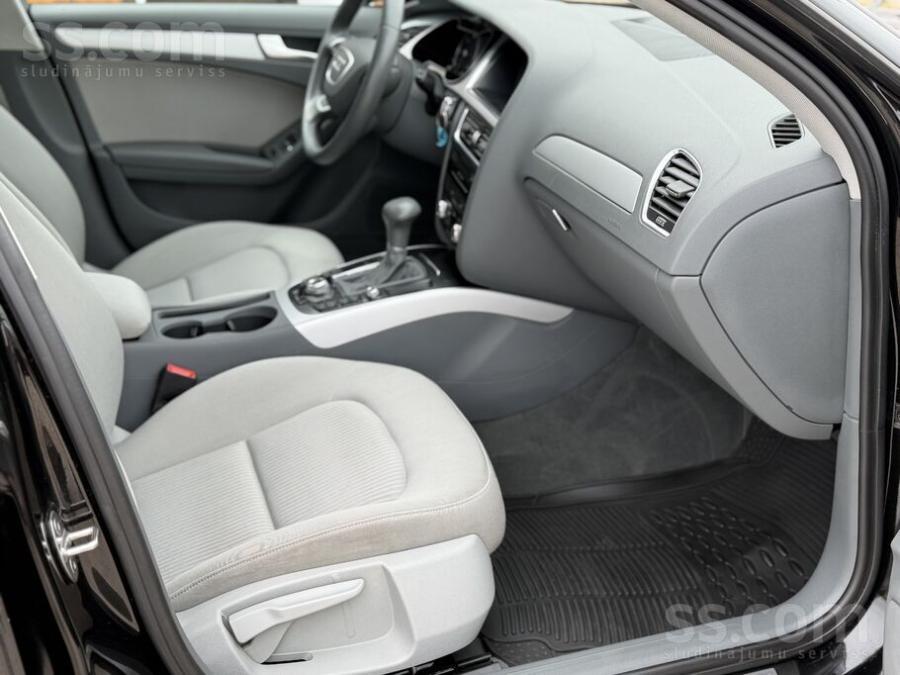 Black Audi A4 2015 in Riga, with an engine capacity of 2.00 L and mileage of 219 thousand km for 7490 €, photo 14 on AUTOMOTO.COM.LV