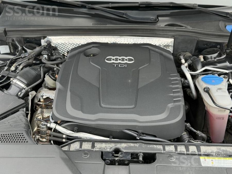 Black Audi A4 2015 in Riga, with an engine capacity of 2.00 L and mileage of 219 thousand km for 7490 €, photo 20 on AUTOMOTO.COM.LV