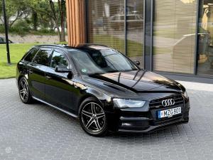 Melns Audi A4 2015 Viļņa, ar dzinēja tilpumu 2.00 L un nobraukumu 292 tūkst. km par 7900 €, foto  vietnē AUTOMOTO.COM.LV