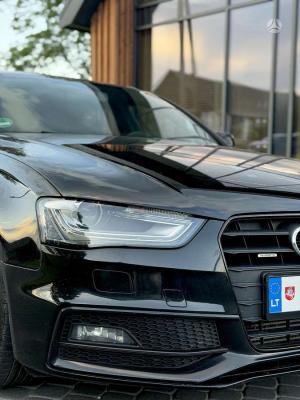 Black Audi A4 2015 in Vilnius, with an engine capacity of 2.00 L and mileage of 292 thousand km for 7900 €, photo 10 on AUTOMOTO.COM.LV