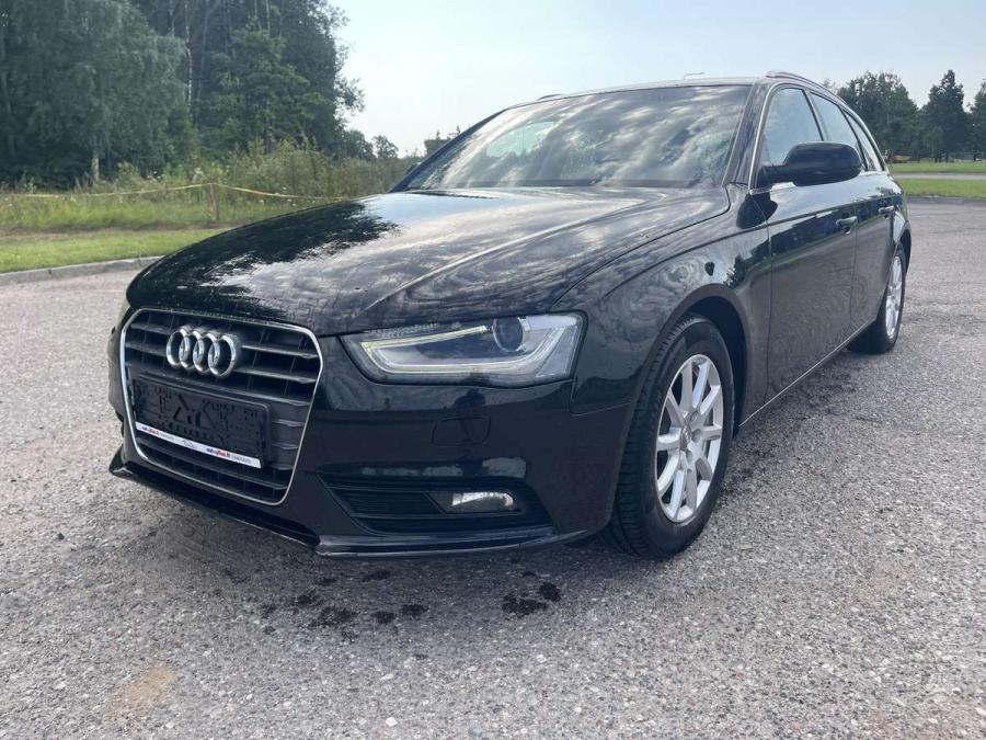 Black Audi A4 2015 in Kaunas, with an engine capacity of 1.97 L and mileage of 278 thousand km for 6650 €, photo 6 on AUTOMOTO.COM.LV