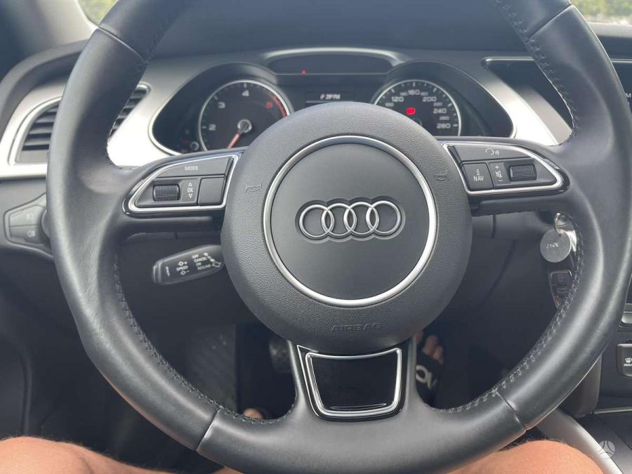Black Audi A4 2015 in Kaunas, with an engine capacity of 1.97 L and mileage of 278 thousand km for 6650 €, photo 20 on AUTOMOTO.COM.LV
