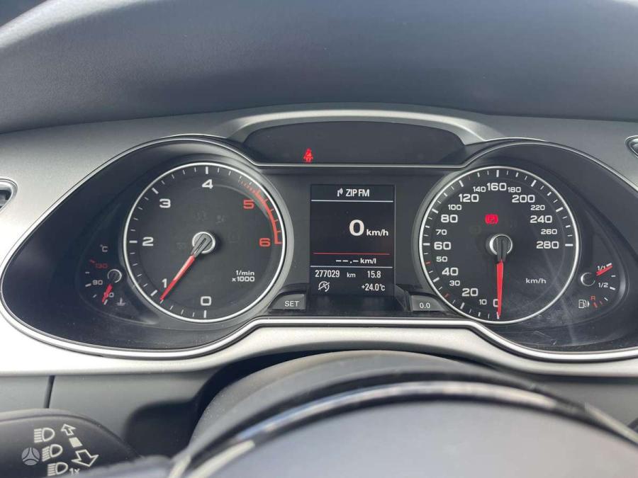 Black Audi A4 2015 in Kaunas, with an engine capacity of 1.97 L and mileage of 278 thousand km for 6650 €, photo 21 on AUTOMOTO.COM.LV