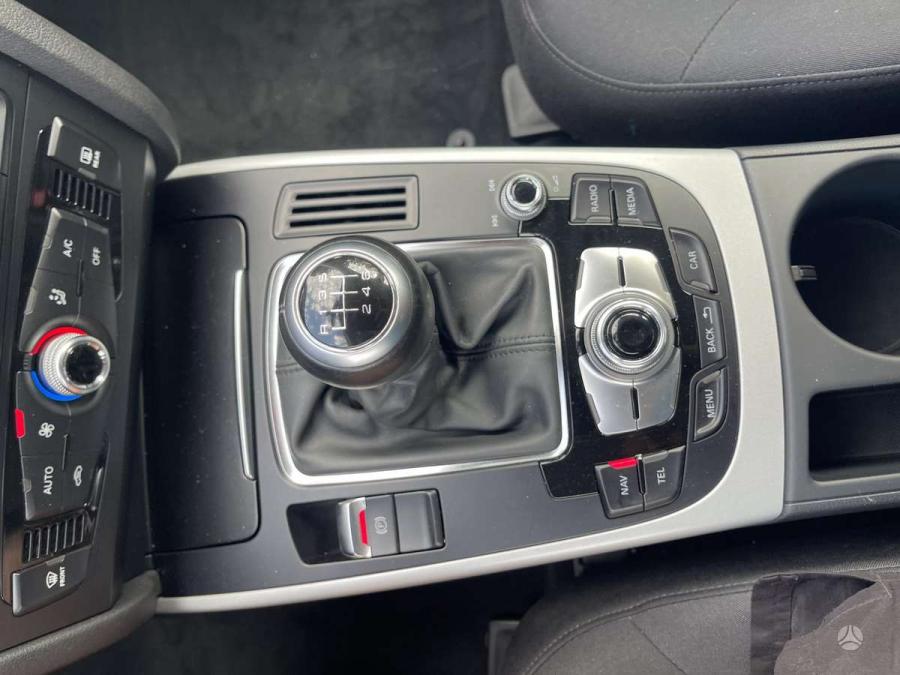 Black Audi A4 2015 in Kaunas, with an engine capacity of 1.97 L and mileage of 278 thousand km for 6650 €, photo 24 on AUTOMOTO.COM.LV