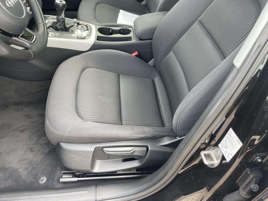 Black Audi A4 2015 in Kaunas, with an engine capacity of 1.97 L and mileage of 278 thousand km for 6650 €, photo 25 on AUTOMOTO.COM.LV