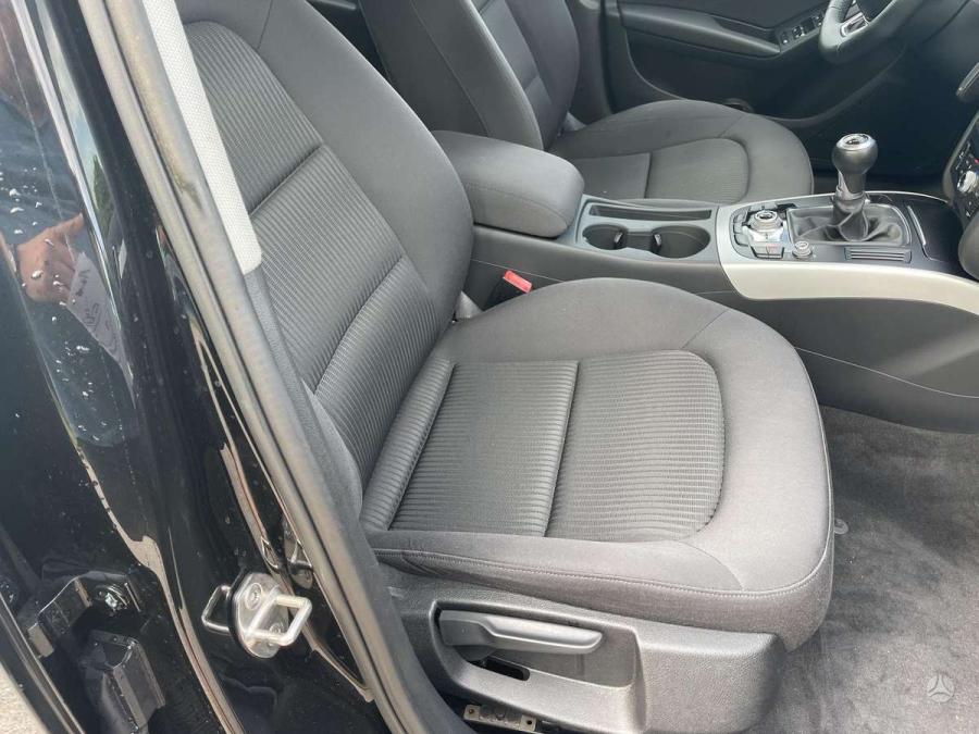 Black Audi A4 2015 in Kaunas, with an engine capacity of 1.97 L and mileage of 278 thousand km for 6650 €, photo 29 on AUTOMOTO.COM.LV
