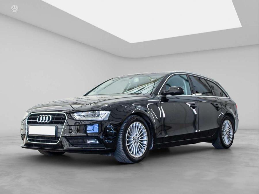 Melns Audi A4 2015 Kauņa, ar dzinēja tilpumu 2.00 L un nobraukumu 300 tūkst. km par 8890 €, foto 1 vietnē AUTOMOTO.COM.LV