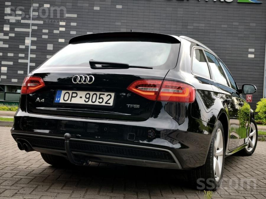 Melns Audi A4 2015 Jelgava, ar dzinēja tilpumu 1.80 L un nobraukumu 0 tūkst. km par 8990 €, foto 5 vietnē AUTOMOTO.COM.LV