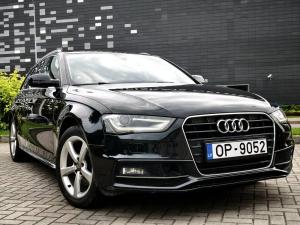 Black Audi A4 2015 in Jelgava, with an engine capacity of 1.80 L and mileage of 190 thousand km for 8990 €, photo 3 on AUTOMOTO.COM.LV