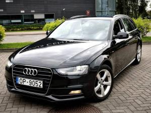 Black Audi A4 2015 in Jelgava, with an engine capacity of 1.80 L and mileage of 190 thousand km for 8990 €, photo 4 on AUTOMOTO.COM.LV