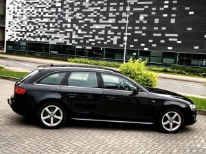 Black Audi A4 2015 in Jelgava, with an engine capacity of 1.80 L and mileage of 190 thousand km for 8990 €, photo 9 on AUTOMOTO.COM.LV