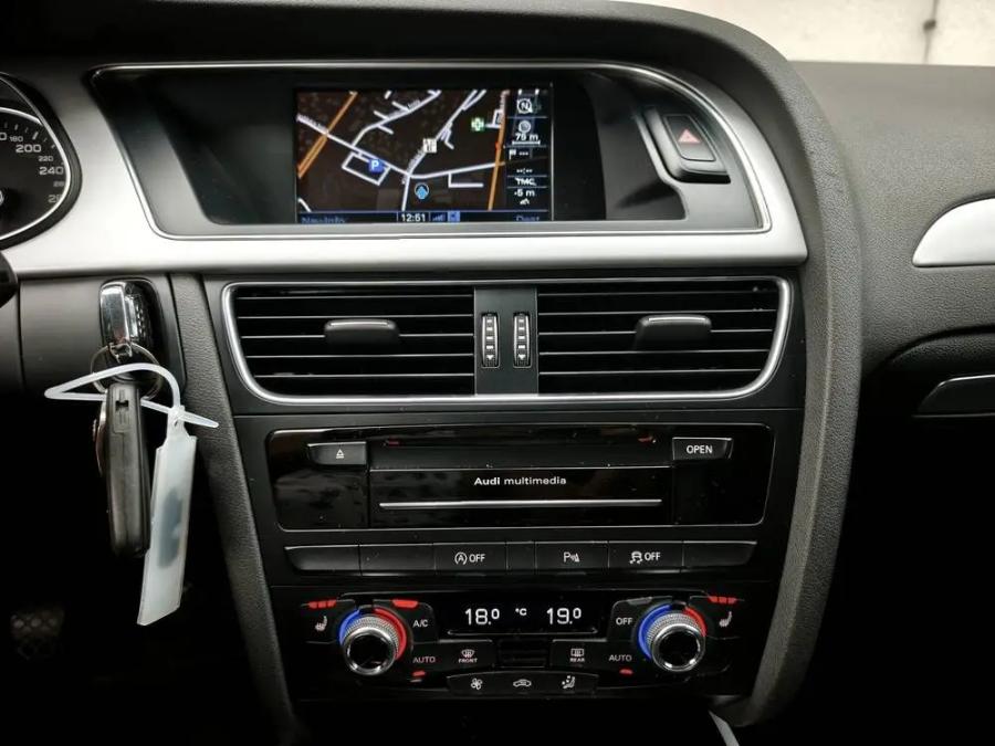 Black Audi A4 2015 in Jelgava, with an engine capacity of 1.80 L and mileage of 190 thousand km for 8990 €, photo 15 on AUTOMOTO.COM.LV