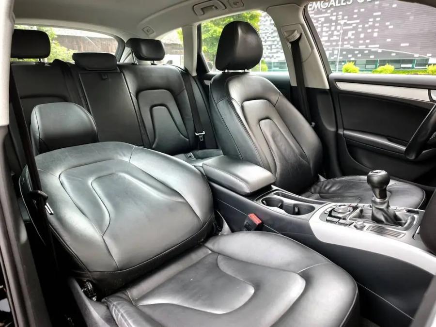 Black Audi A4 2015 in Jelgava, with an engine capacity of 1.80 L and mileage of 190 thousand km for 8990 €, photo 18 on AUTOMOTO.COM.LV