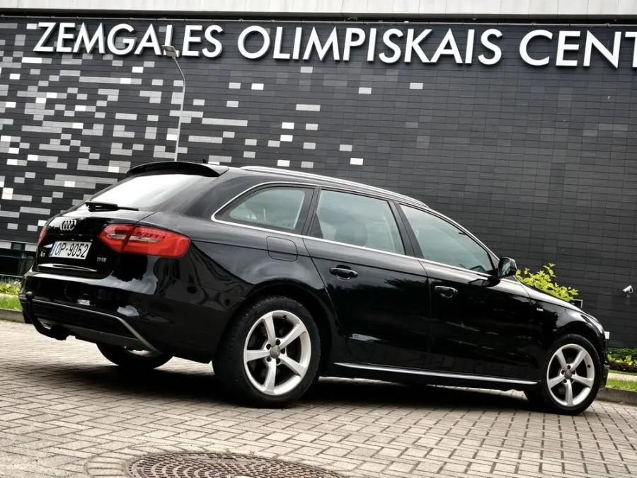 Black Audi A4 2015 in Jelgava, with an engine capacity of 1.80 L and mileage of 190 thousand km for 8990 €, photo 34 on AUTOMOTO.COM.LV