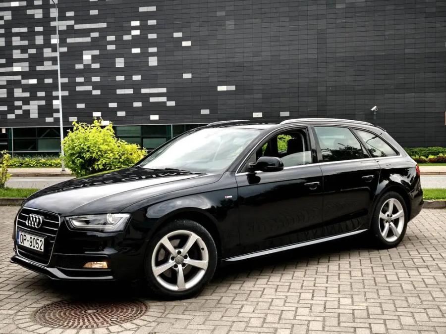 Black Audi A4 2015 in Jelgava, with an engine capacity of 1.80 L and mileage of 190 thousand km for 8990 €, photo 36 on AUTOMOTO.COM.LV