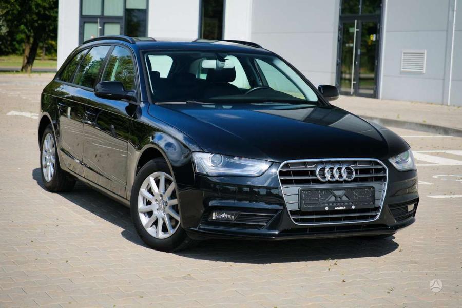 Black Audi A4 2015 in Kaunas, with an engine capacity of 1.97 L and mileage of 255 thousand km for 7850 €, photo 1 on AUTOMOTO.COM.LV