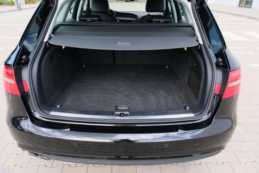 Black Audi A4 2015 in Kaunas, with an engine capacity of 1.97 L and mileage of 255 thousand km for 7850 €, photo 17 on AUTOMOTO.COM.LV