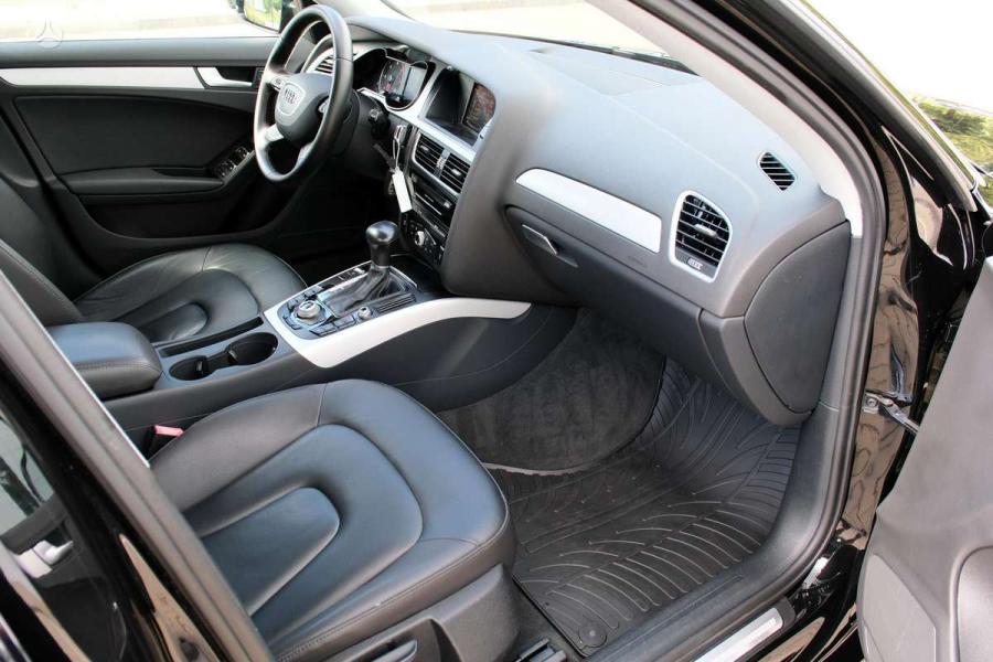 Black Audi A4 2015 in Kaunas, with an engine capacity of 1.97 L and mileage of 255 thousand km for 7850 €, photo 27 on AUTOMOTO.COM.LV