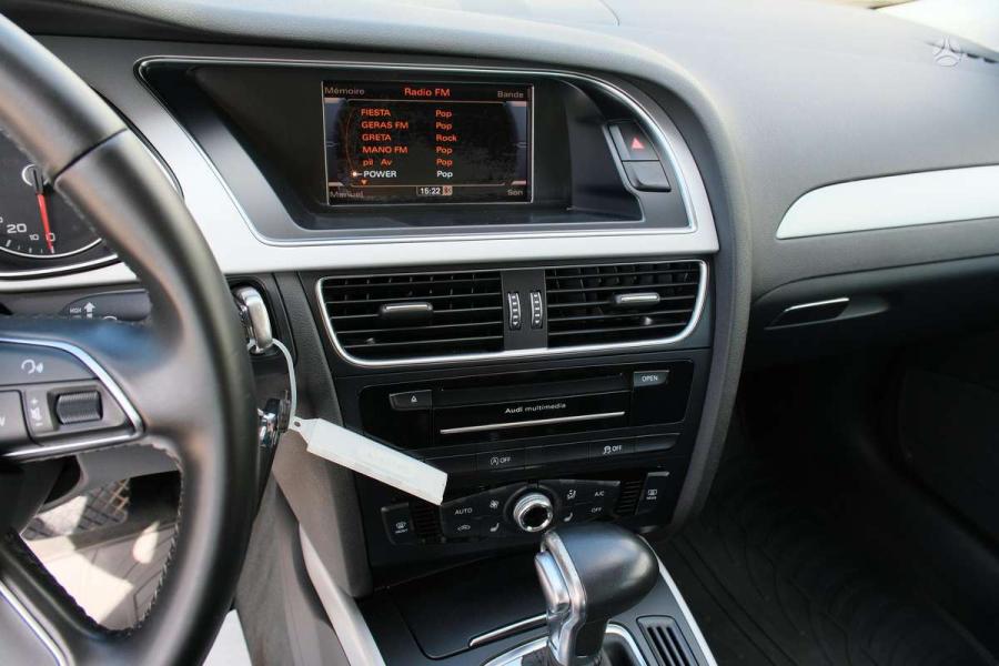 Black Audi A4 2015 in Kaunas, with an engine capacity of 1.97 L and mileage of 255 thousand km for 7850 €, photo 35 on AUTOMOTO.COM.LV