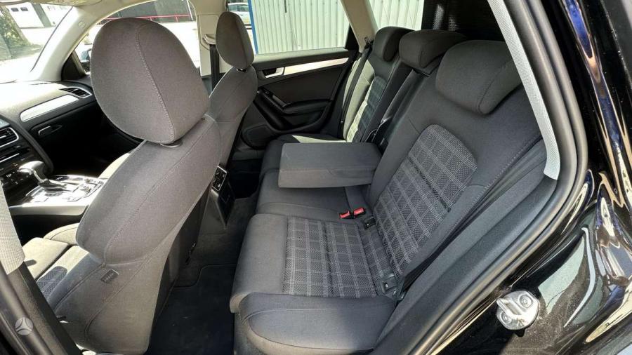 Black Audi A4 2015 in Marijampole, with an engine capacity of 1.97 L and mileage of 205 thousand km for 9200 €, photo 13 on AUTOMOTO.COM.LV