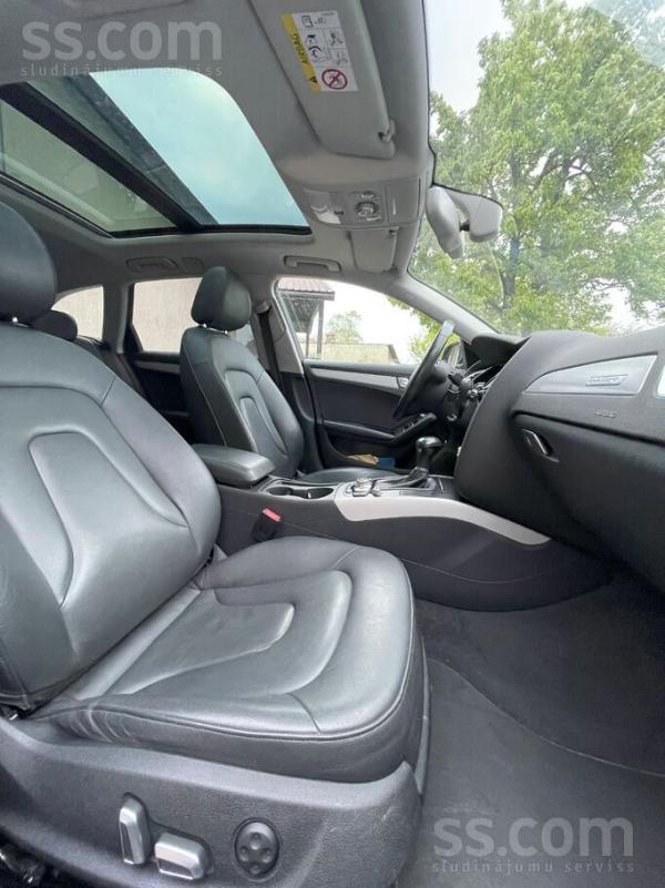 Black Audi A4 2015 in Ventspils, with an engine capacity of 3.00 L and mileage of 280 thousand km for 8500 €, photo 7 on AUTOMOTO.COM.LV