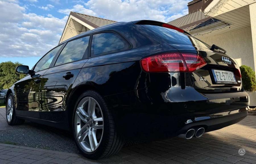 Melns Audi A4 2015 Kauņa, ar dzinēja tilpumu 1.97 L un nobraukumu 235 tūkst. km par 8700 €, foto 1 vietnē AUTOMOTO.COM.LV