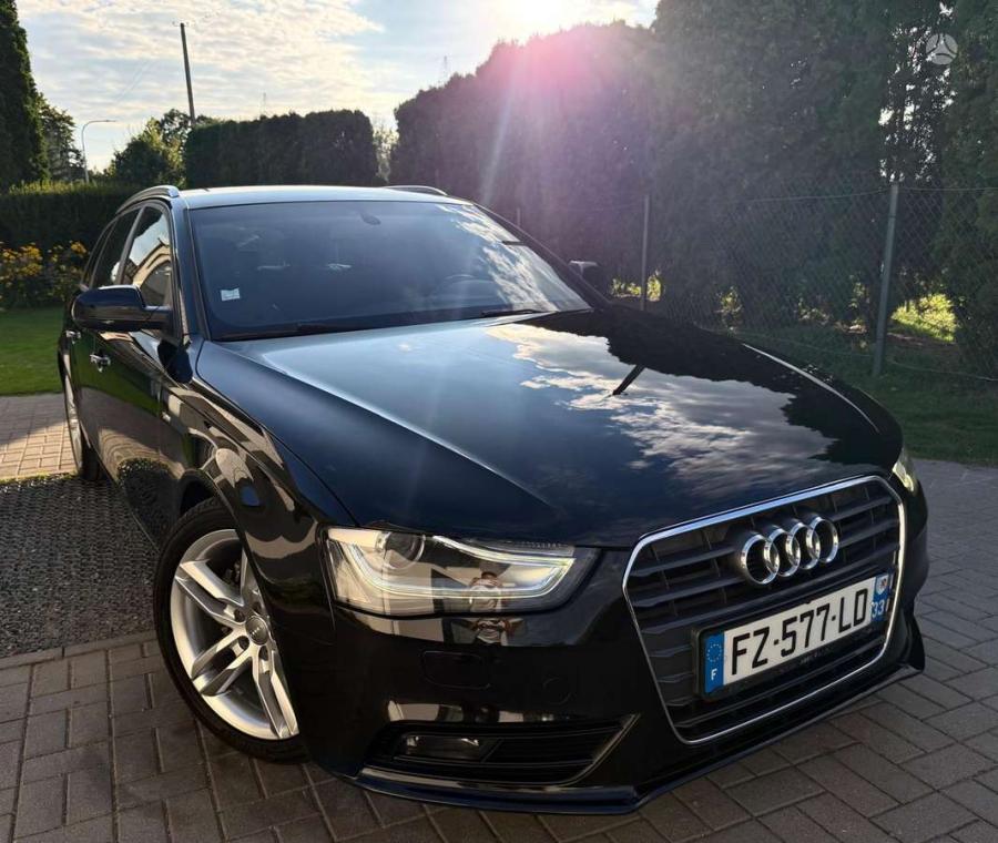 Melns Audi A4 2015 Kauņa, ar dzinēja tilpumu 1.97 L un nobraukumu 235 tūkst. km par 8700 €, foto 24 vietnē AUTOMOTO.COM.LV