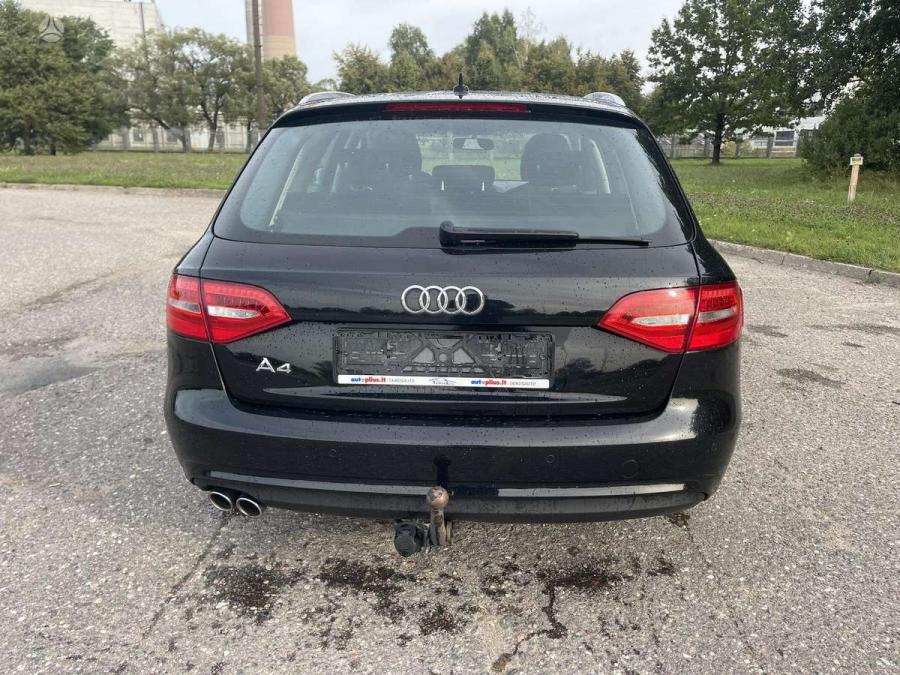 Black Audi A4 2015 in Kaunas, with an engine capacity of 1.97 L and mileage of 277 thousand km for 6650 €, photo 13 on AUTOMOTO.COM.LV