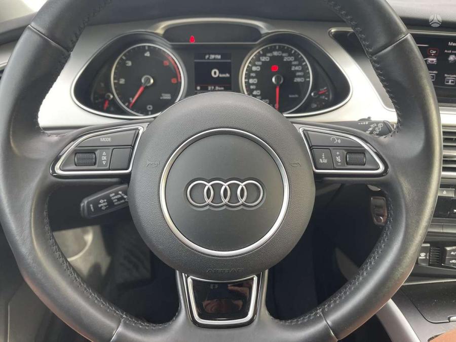 Black Audi A4 2015 in Kaunas, with an engine capacity of 1.97 L and mileage of 277 thousand km for 6650 €, photo 20 on AUTOMOTO.COM.LV