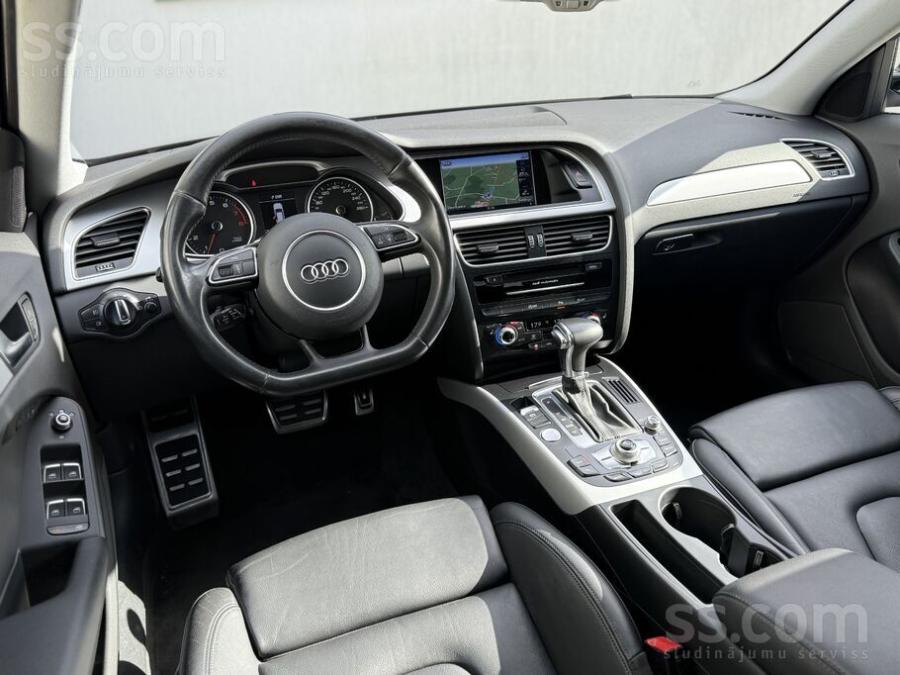 Черный Ауди А4 2015 в Тукумс, объемом двигателя 1.80 л и пробегом 246 тыс. км за 9599 €, фото 7 на AUTOMOTO.COM.LV