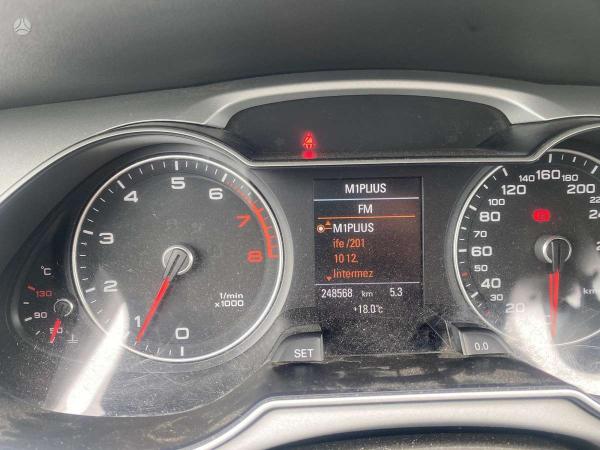 Black Audi A4 2015 in Kaunas, with an engine capacity of 1.80 L and mileage of 240 thousand km for 6750 €, photo 11 on AUTOMOTO.COM.LV