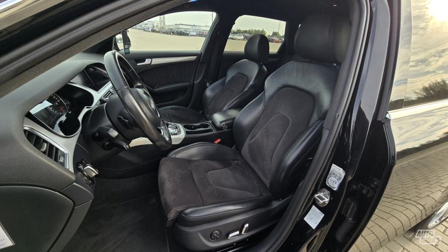 Melns Audi A4 2015 Marijampole, ar dzinēja tilpumu 3.00 L un nobraukumu 320 tūkst. km par 7450 €, foto 13 vietnē AUTOMOTO.COM.LV