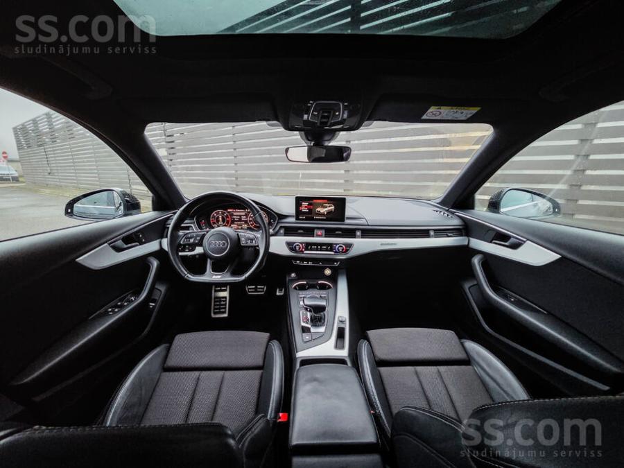 Black Audi A4 2016 in Riga, with an engine capacity of 3.00 L and mileage of 294 thousand km for 13490 €, photo 4 on AUTOMOTO.COM.LV