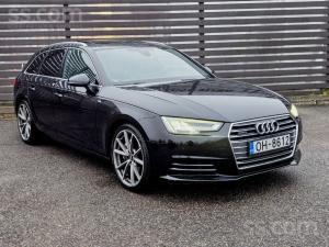Black Audi A4 2016 in Riga, with an engine capacity of 3.00 L and mileage of 294 thousand km for 13490 €, photo 19 on AUTOMOTO.COM.LV