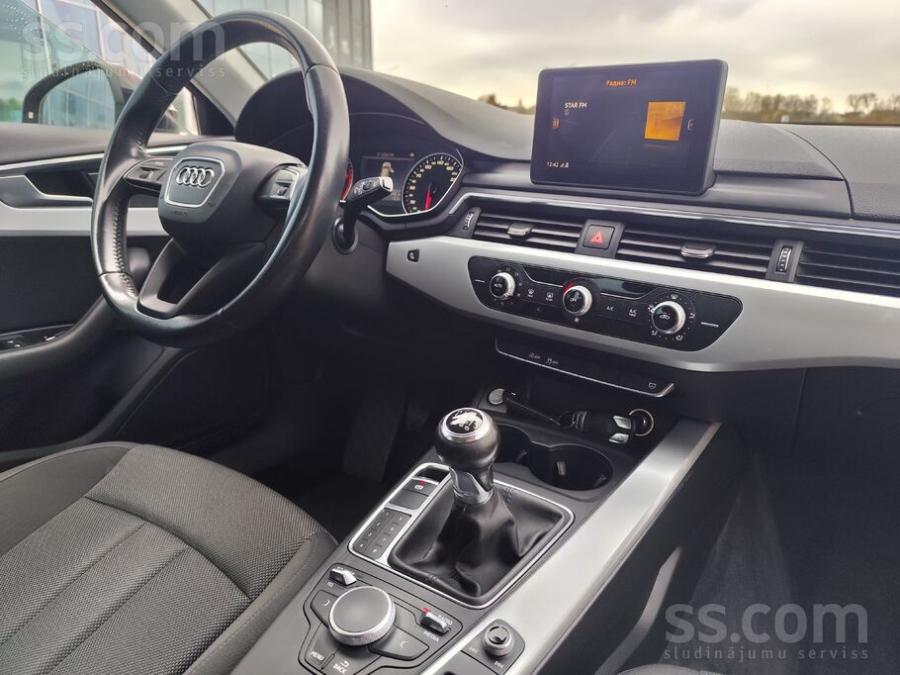 Black Audi A4 2016 in Rezekne, with an engine capacity of 2.00 L and mileage of 335 thousand km for 8900 €, photo 7 on AUTOMOTO.COM.LV