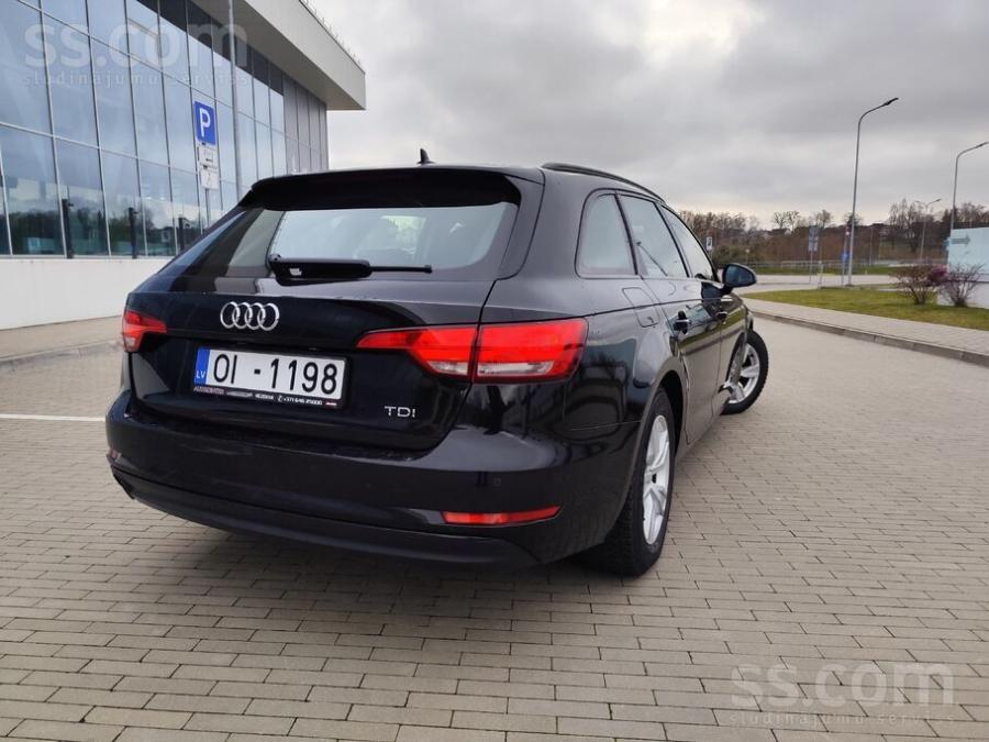 Black Audi A4 2016 in Rezekne, with an engine capacity of 2.00 L and mileage of 335 thousand km for 8900 €, photo 18 on AUTOMOTO.COM.LV