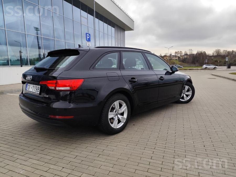 Black Audi A4 2016 in Rezekne, with an engine capacity of 2.00 L and mileage of 335 thousand km for 8900 €, photo 20 on AUTOMOTO.COM.LV