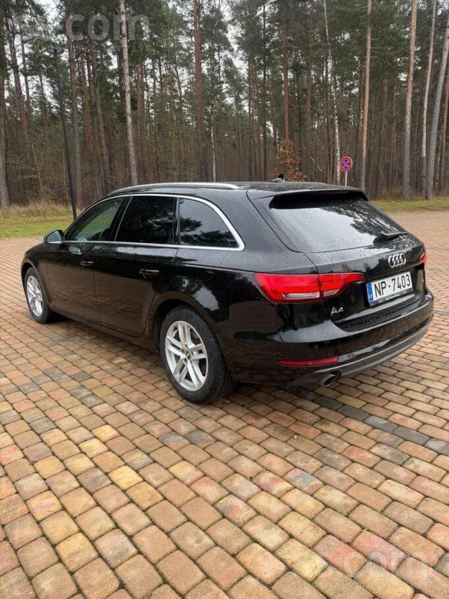 Black Audi A4 2016 in Riga, with an engine capacity of 2.00 L and mileage of 537 thousand km for 8200 €, photo 5 on AUTOMOTO.COM.LV
