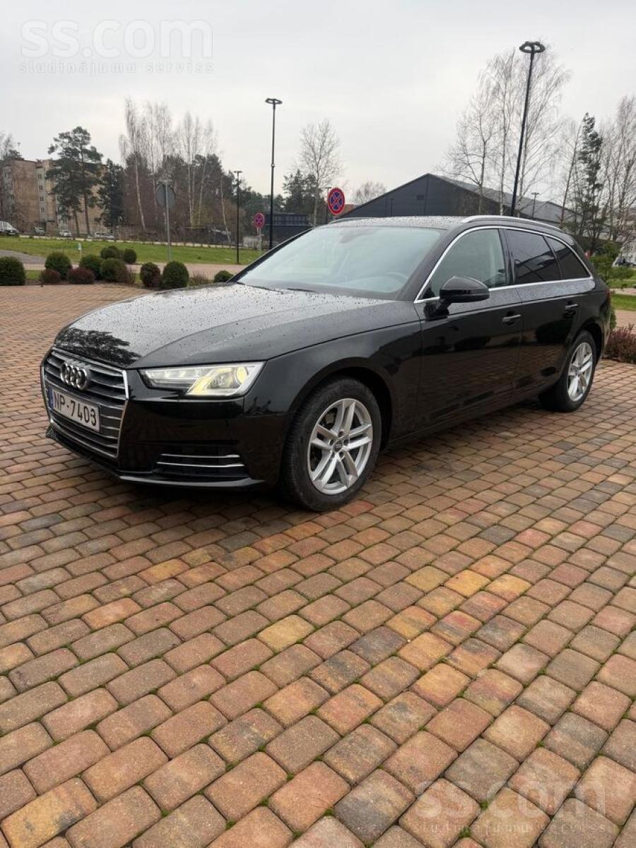 Black Audi A4 2016 in Riga, with an engine capacity of 2.00 L and mileage of 537 thousand km for 8200 €, photo 7 on AUTOMOTO.COM.LV