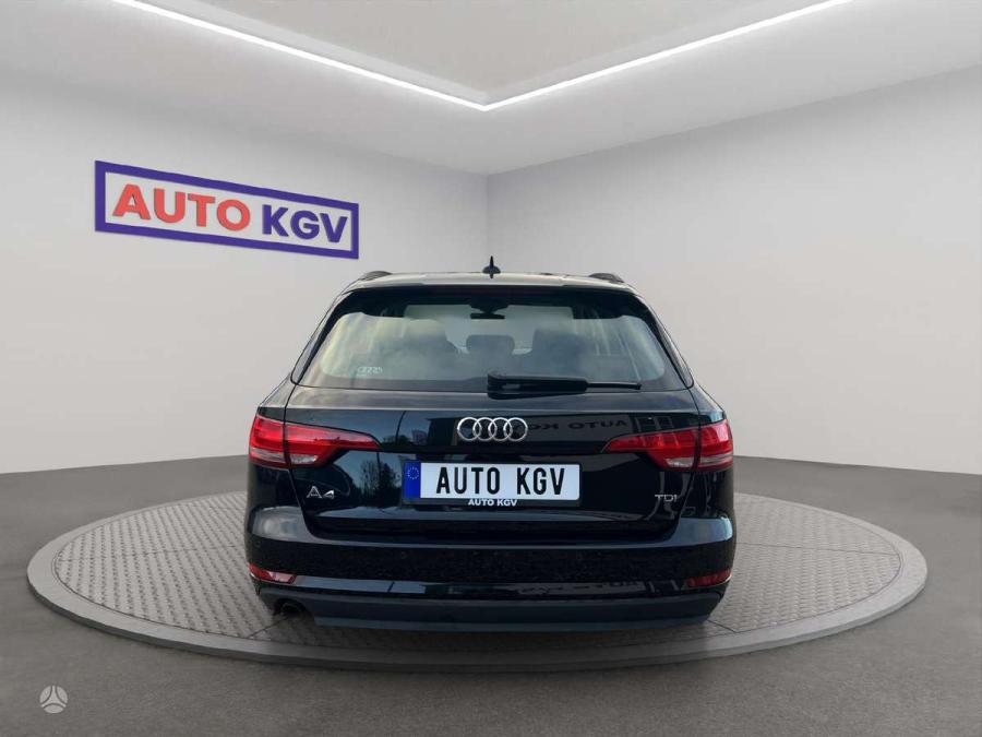 Melns Audi A4 2016 Kauņa, ar dzinēja tilpumu 2.00 L un nobraukumu 174 tūkst. km par 14599 €, foto 4 vietnē AUTOMOTO.COM.LV