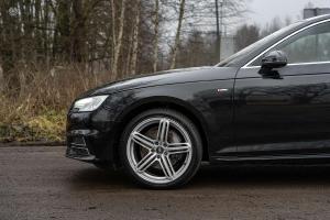 Black Audi A4 2016 in Vilnius, with an engine capacity of 1.97 L and mileage of 240 thousand km for 12900 €, photo 7 on AUTOMOTO.COM.LV
