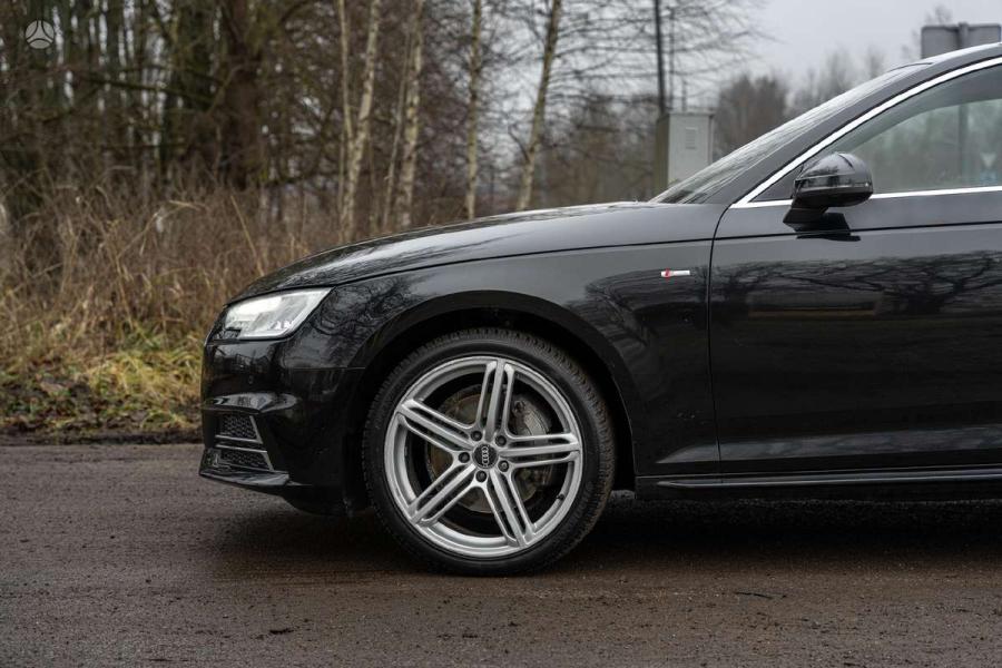 Black Audi A4 2016 in Vilnius, with an engine capacity of 1.97 L and mileage of 240 thousand km for 12900 €, photo 7 on AUTOMOTO.COM.LV