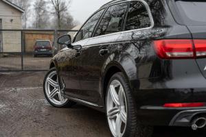 Black Audi A4 2016 in Vilnius, with an engine capacity of 1.97 L and mileage of 240 thousand km for 12900 €, photo 14 on AUTOMOTO.COM.LV