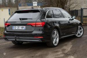 Black Audi A4 2016 in Vilnius, with an engine capacity of 1.97 L and mileage of 240 thousand km for 12900 €, photo 16 on AUTOMOTO.COM.LV