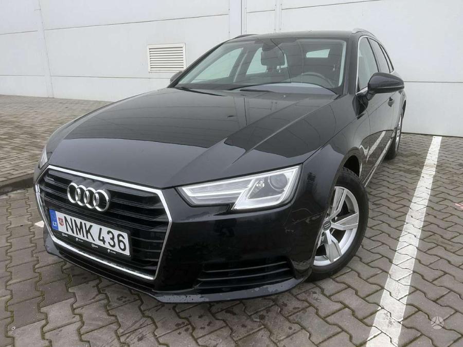Black Audi A4 2016 in Kaunas, with an engine capacity of 2.00 L and mileage of 375 thousand km for 9000 €, photo 1 on AUTOMOTO.COM.LV