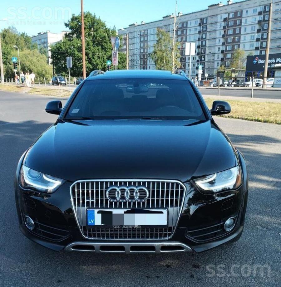 Black Audi A4 2016 in Riga, with an engine capacity of 2.00 L and mileage of 94 thousand km for 17000 €, photo 1 on AUTOMOTO.COM.LV