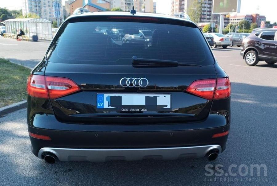 Black Audi A4 2016 in Riga, with an engine capacity of 2.00 L and mileage of 94 thousand km for 17000 €, photo 5 on AUTOMOTO.COM.LV